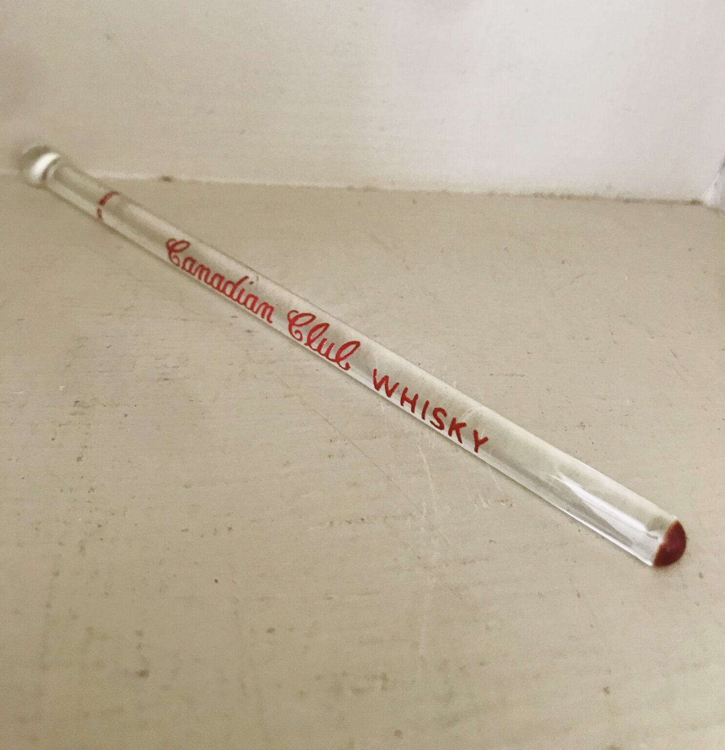 Canadian whisky glass swizzel stick – Lovage and Lace